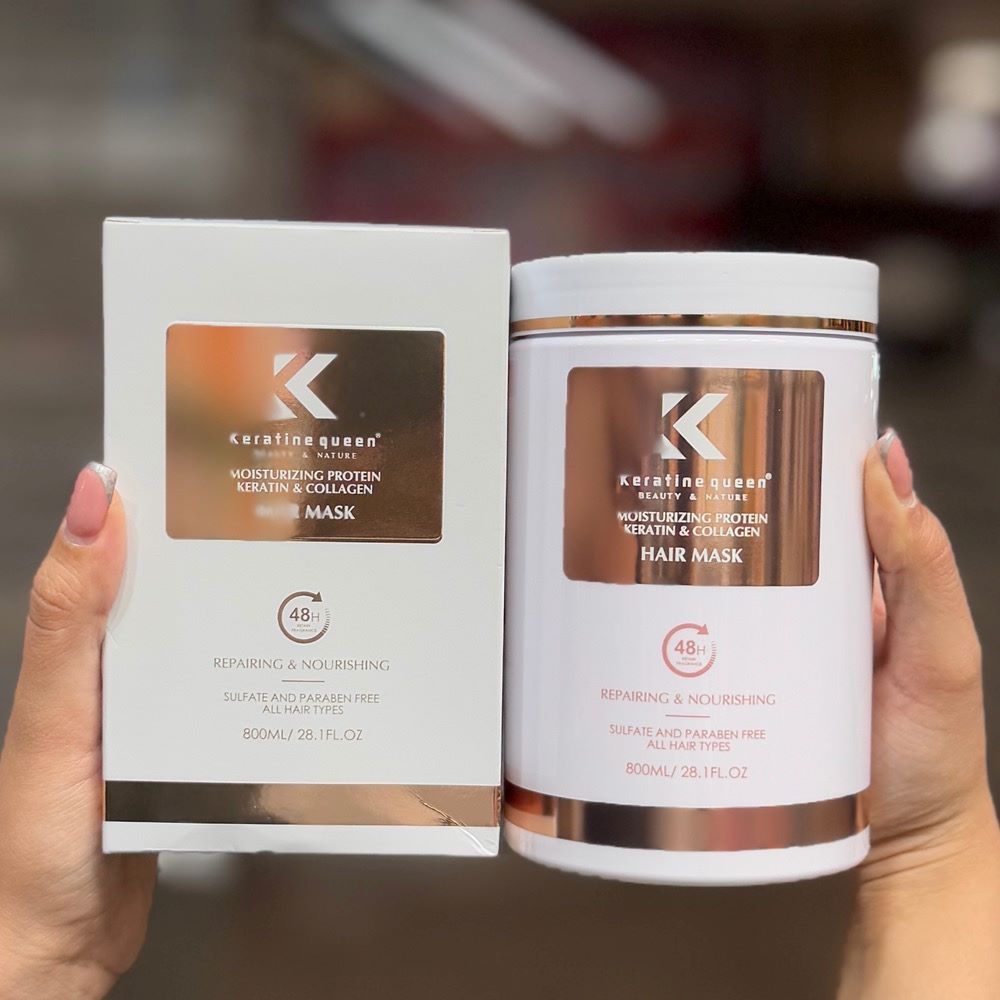 ماسک مو ترمیم کننده کراتین کویین keratin queen - صبوری پلاس
